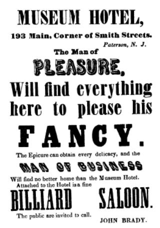 The Museum Hotel | Passaic County Historical Society